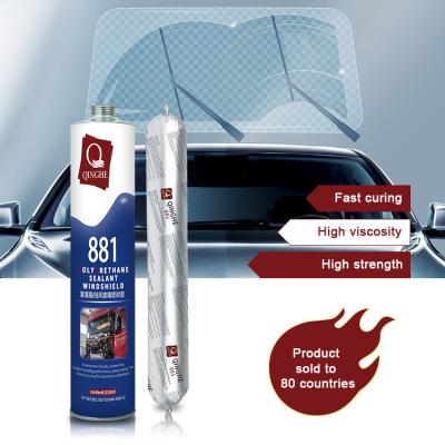 China MH881 PU Adhesive for Automotive Windshield Repair 600ml Sausage 12 Months Shelf Life for sale