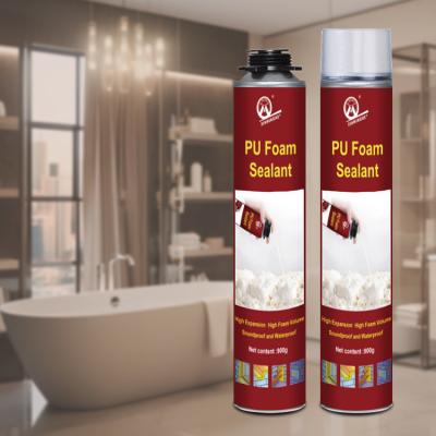 China Fire Retardant Polyurethane Construction Foam Spray B2 Rating -40℃ to 90℃ Temperature Resistance for Insulation for sale