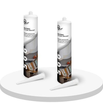 China MH995 Silicone Sealant Waterproof Clear Transparent Adhesive for Glass Window Tile Aluminium Construction 300ml for sale