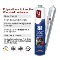 China MH881 PU Sealant for Bus Truck Glass Windscreen Structural Bonding 30min Tack Free 6.5MPa for sale