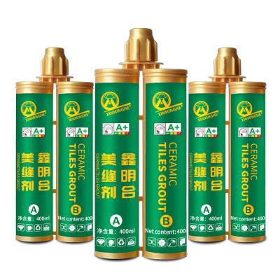 China MH850 Epoxy Grout Caulk Sealant 1:1 Mix Ratio Waterproof Stain Resistant Tile Joint Filler for sale