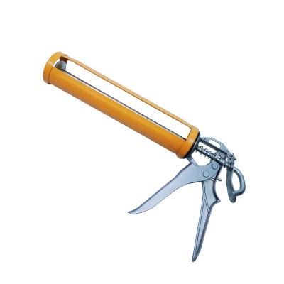 China Manual Semi Circle Caulking Gun 300ml for Silicone Polyurethane Sealant Cartridges 310-400ml for sale