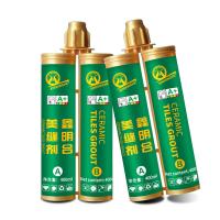 China Epoxy Grout Caulk Sealant 1:1 Mix Ratio Anti-Mould Tile Grout Sealer for Bathroom Kitchen Floor Wall for sale