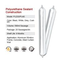 China PU50 Ceramic Tile Bonding Adhesive 600ml Sausage Modified MS Polyurethane Sealant 45 Shore A Hardness for sale