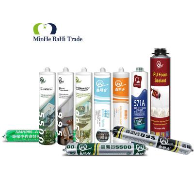 China 590ml Acrylic Sealant Adhesive Anti Crack Mildew Resistant for Glazing Brown Jasmine Grey for sale