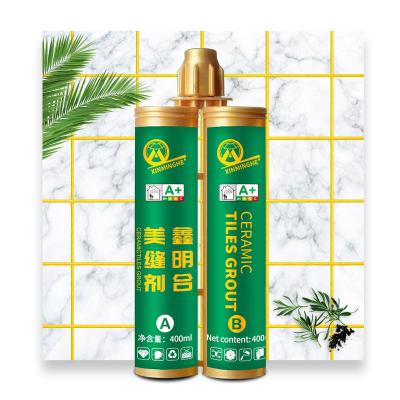 China Two Component Epoxy Grout 1:1 Mix Ratio Waterproof Tile Joint Filler for Floor and Wall for sale