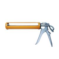 China 600ml Aluminum Sausage Caulking Gun - Rust Resistant Ergonomic Design for 310ml-400ml Cartridges for sale