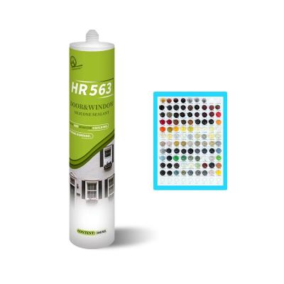 China MH563 High Bonding Silicone Sealant 0.7MPa Tensile for Window Door Roof Construction for sale