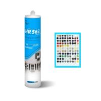 China Structural Silicone Sealant MH563 Neutral Clear Grey Black Color for Bathroom Glass Window Caulk 300ml for sale