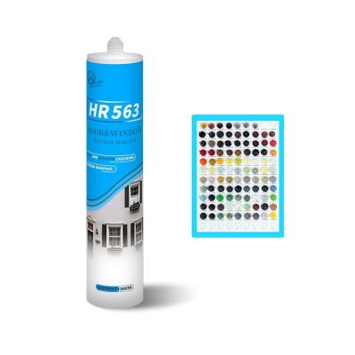 China Structural Silicone Sealant MH563 Neutral Clear Grey Black Color for Bathroom Glass Window Caulk 300ml for sale