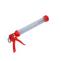 China Construction 600ML 20OZ Manual Sausage Pack Caulking Gun with Needle for sale