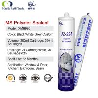 China High Temperature Transparent MS Polymer Sealant 590ml Floor Caulking Adhesive for sale