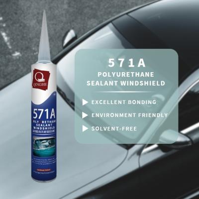 China MH571A PU Sealant for Automotive Glass and Windshield Black 400% Elongation for sale