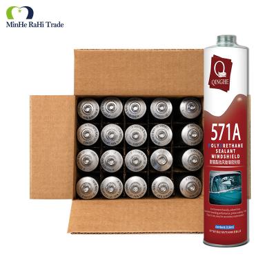 China MH571A Windshield PU Sealant 400% Elongation Auto Glass Bonding Adhesive for Automotive Leak for sale