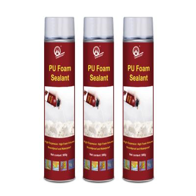 China Construction Heat-Resistant Polyurethane Foam Gap Filler Insulation Spray B2 Fire Rating for sale