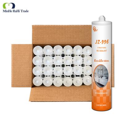 China 10oz 300ml MS Hybrid Polymer Window Door Sealant Silicone Adhesive for Construction for sale