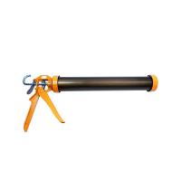 China MH Sealant Gun Heavy Duty High Leverage Drip Less Manual Aluminium Sausage Rotating Barrel 310ml 600ml for sale