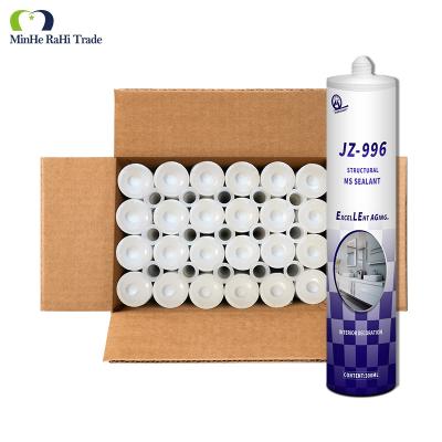 China MS Polymer Sealant CAS 216597-12-5 High Adhesion Strength 1.6mm Sagging Universal Indoor Structural Sealant for sale
