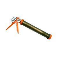 China 600ml Sausage Caulking Gun 18 Thrust Ratio Aluminum Barrel Sealant Gun for Construction for sale