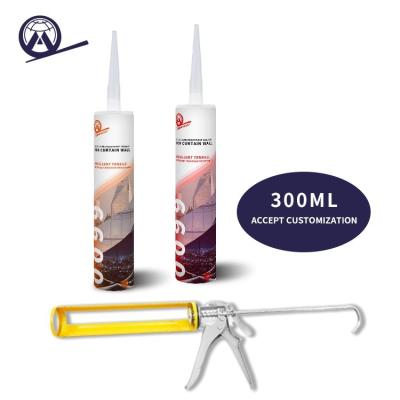 China MH6600 Neutral Silicone Sealant 310ml Fire Proof Anti Mold Odorless Clear Glass Adhesive for sale