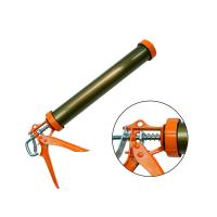 China 15 Inch MH Sealant Gun 20oz Sausage Pack Bulk 18 Thrust Ratio Aluminum Barrel for sale