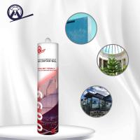 China Weather Resistant Structural Silicone Sealant MH6600 Clear Adhesive Caulk 300ml for sale