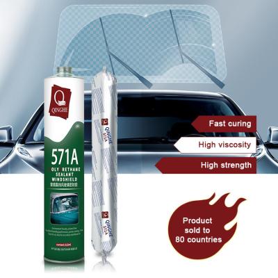 China MH571A Auto Polyurethane Sealant Adhesive for Windshield Glass Bonding 590ML for sale
