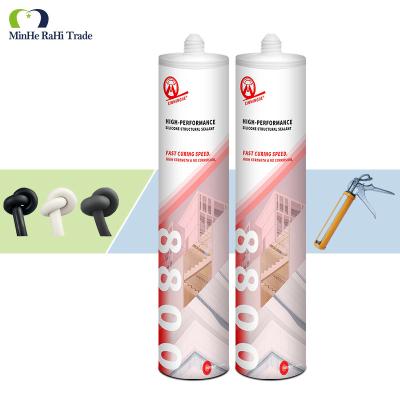 China MH8800 Structural Silicone Sealant High Temperature Resistant Strong Bonding 300ml Cartridge for Construction for sale