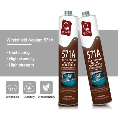 China MH571A 300ml Windshield Adhesive Caulk Clear Auto Glass Silicone Windscreen Sealant OEM ODM for sale