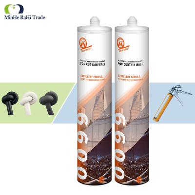 China MH6600 Neutral Silicone Sealant Transparent White Caulk for Auto Body Sealing 300ml for sale