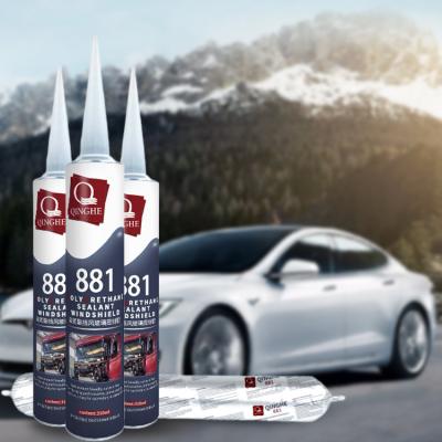 China MH881 OEM Polyurethane Car Windscreen Black Sealant Adhesive 300ml 590ml for sale