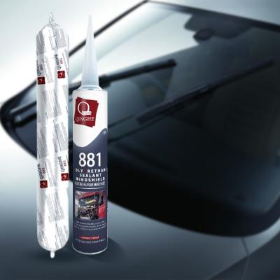 China High Strength PU Windshield Adhesive 600ml Sausage for Auto Glass Bonding 6.5MPa Tensile for sale