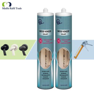 China MH Anigre MS Hybrid Polymer Sealant for Wood Veneer - 590ML & 300ML Cartridges with 0.7MPa Tensile Strength for sale