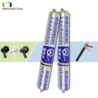 China MH6600 Neutral Silicone Sealant Multipurpose Waterproof Caulk for Glass Metal Wood 300ml for sale
