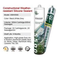 China MH5500 Neutral Silicone Sealant 590ml for Edge Filling Caulking Construction for sale
