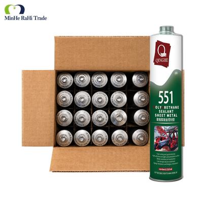 China High Elasticity PU Sealant MH551 10oz for Sheet Metal Sealing Bonding 600% Elongation for sale