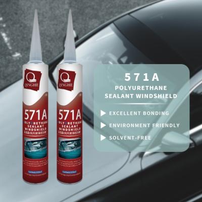 China MH571A PU Sealant Fast Cure Glazing Adhesive Auto Glass 20 Min Tack Free Time 55 Shore A Hardness for sale