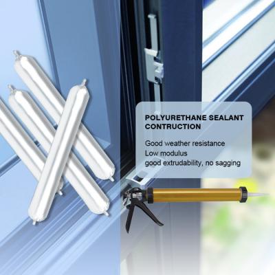 China PU40 Polyurethane Sealant for Aluminum Windows - 600% Elongation, -40°C to 90°C Temperature Range Construction Adhesive for sale
