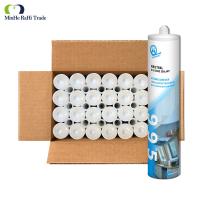 China Waterproof Roof Gutter Construction MH995 Silicone Sealant 300g Translucent Adhesive Bonding Strength for sale