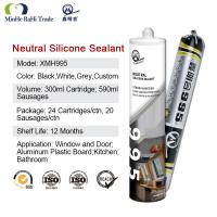 China Waterproof Roof Gutter Construction MH995 Silicone Sealant 300g Translucent Adhesive Bonding Strength for sale