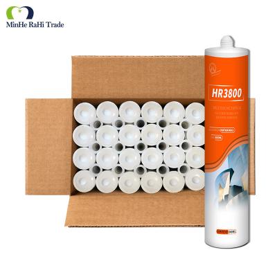 China MH3800 Structural Silicone Sealant 590ml Waterproof Anti-Yellowing Mildew-Proof for Building Joints for sale