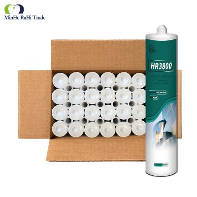 China MH3800 Neutral Silicone Structural Sealant 590ml Weather Resistant Joint Sealing for Glass Aluminum for sale