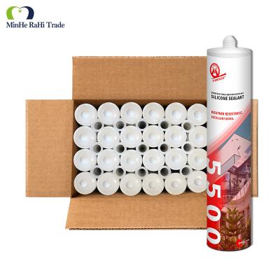 China MH5500 Neutral Silicone Sealant 300ml No Smell No Corrosion for Metal Glass Aluminium Door Window for sale