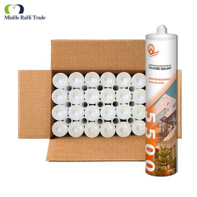 China MH5500 Silicone Sealant 300ml Fast Cure Weatherproof Neutral Caulking for Building Materials for sale
