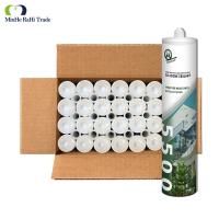 China Neutral Clear Waterproof Silicone Adhesive Structural Sealant 300ml Cartridge 12 Months Shelf Life for sale