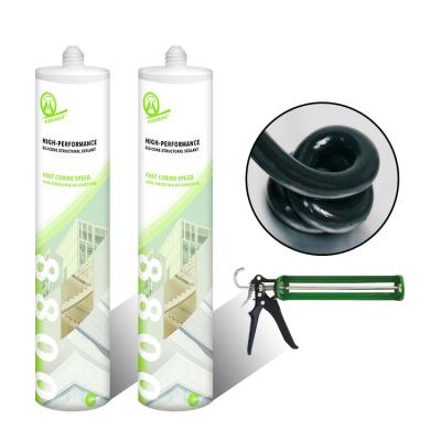 China MF Mixture MH8800 300ML Fast Cure Silicone Sealant for Curtain Wall Structural Glazing Neutral for sale