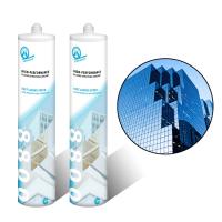China MH8800 300ml UV Resistant RTV Silicone Sealant Neutral Black White Grey Roofing Caulk for Glass Bonding for sale