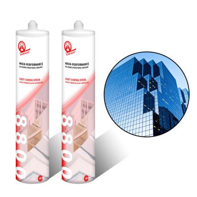 China MH8800 Silicone Sealant Adhesive 300ml Cartridge for Waterproof Roof Window Door Caulking for sale
