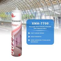 China MH7700 Black Weather Resistant Structural Silicone Sealant 590ml for Windows and Doors for sale