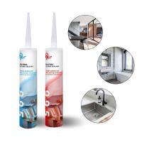 China Neutral Silicone Sealant MH995 Clear Transparent 300ml 590ml for Glass Window Aluminium Construction for sale